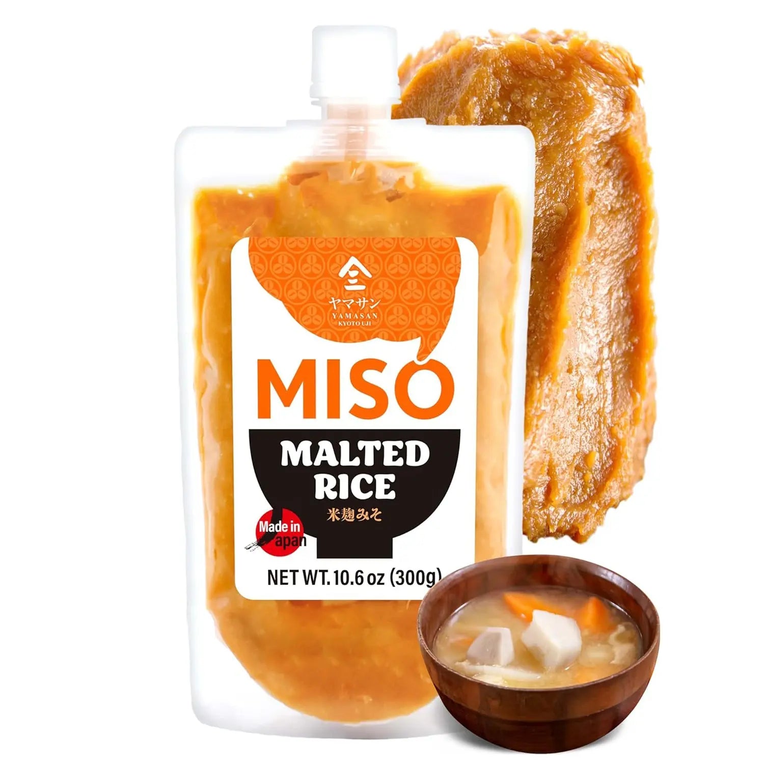 Miso Paste Malted Rice300g(10.58oz) – YAMASAN KYOTOUJI